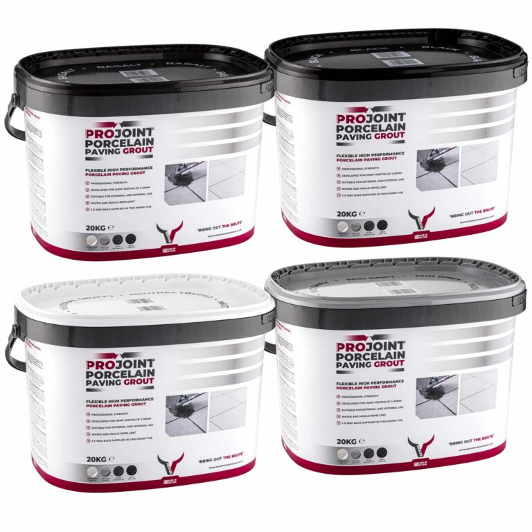 ProJoint Porcelain Grout 20Kg formulated for porcelain paving